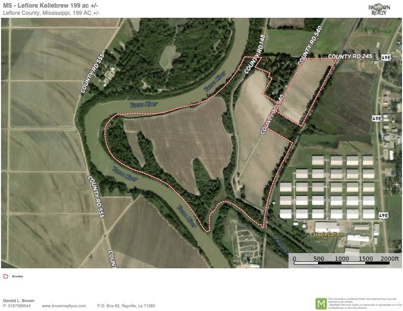 MS - Leflore 199 acres - - Hunting Land for Sale - HuntingLocator.com ...