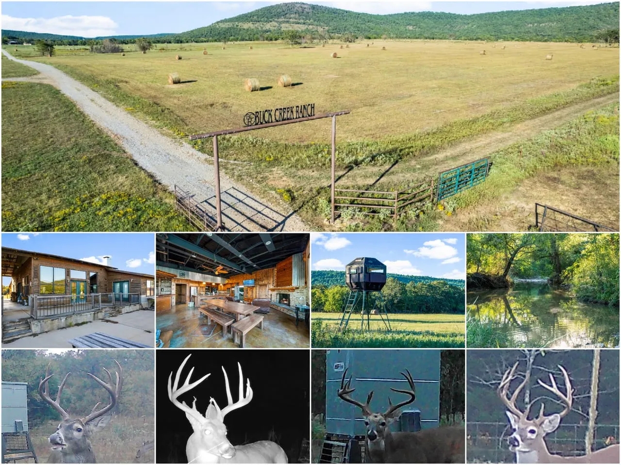 Buck Creek Ranch - 1273.59 Acres in Daisy OK - Hunting Land for Sale ...