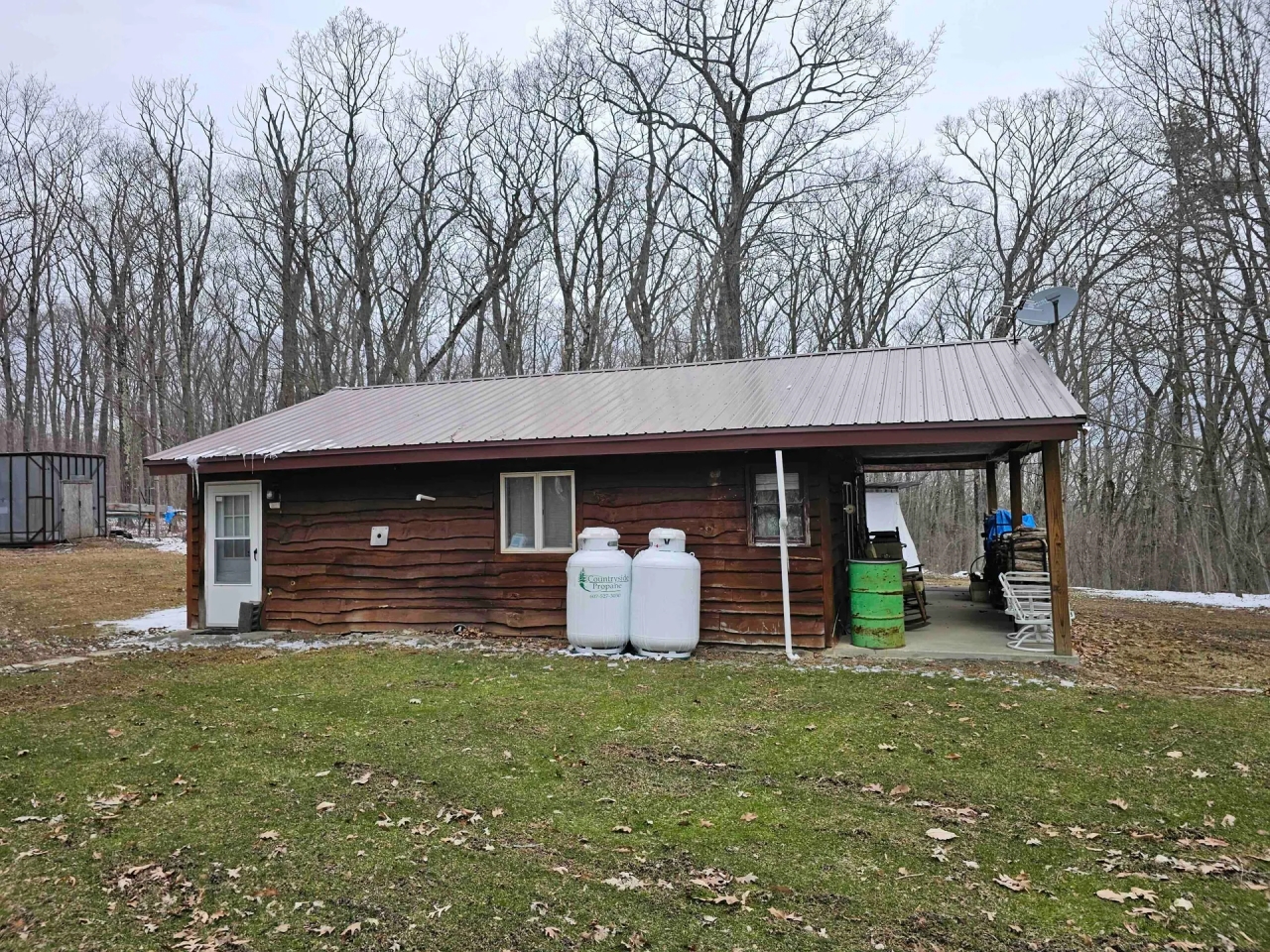 Cabin with 50 acres of Hunting and Recreational Land bordering State ...