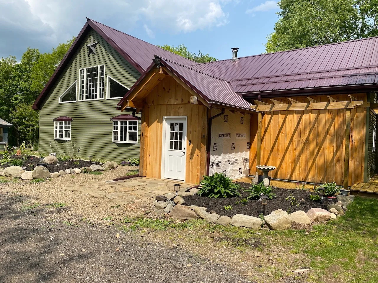 Modern Country Farmhouse on 10 acres in Wirt NY 3714 Hicks Hill Road ...